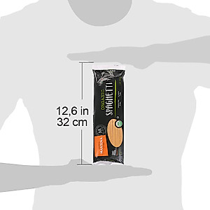 Mantova Organic Spaghetti Pasta - Non-GMO Italian Imported Pasta - 1 lb. Packs (Quantity of 6)