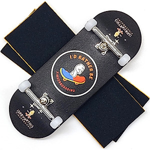 ishrunkthis I'd Rather Be Fingerboarding - Wooden Pro Fingerboard Completes 34mm