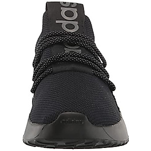 adidas Men's Lite Racer Adapt 5.0 Running Shoe, Black/Black/Grey, 10.5