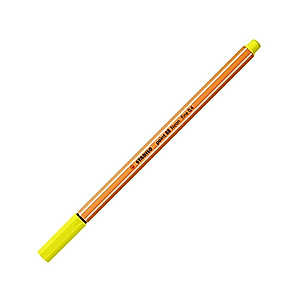 STABILO Point 88 Fineliner Pens Pack of 5 Neon