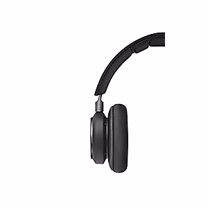 Bang & Olufsen Beoplay H9 3rd Gen Wireless Bluetooth Over-Ear Headphones (Amazon Exclusive Edition) - Active Noise Cancellation, Transparency Mode, Voice Assistant Button and Mic, Matte Black