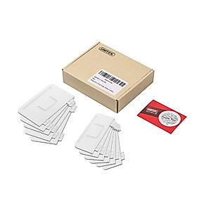 Unitek 11 Detachable Dividers as a Pack, 5 Tall and 6 Short Adjustable Dividers-White