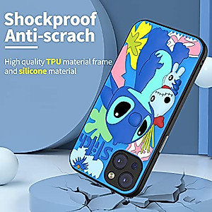 DZHAXIE Cute Cases for iPhone 13 Mini, 3D Cute Cartoon Blue Silicone Fun Unique Kawaii Cool Shockproof TPU Bumper Protective Case for Boys Girls Kids Gifts Cover Housing for iPhone 13 Mini 5.4"