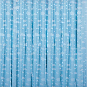 Fun Express Cloud Tablecloth Gossamer (100 feet Long) Sky Party Decor