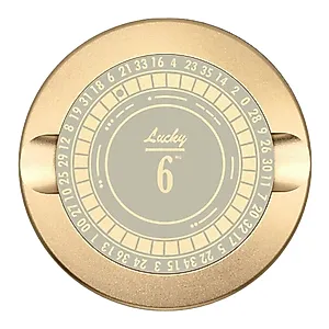 Edition 777: Roulette | Snus Can | Snus Container | Zyn Metal Can | Metal Zyn Container | Zyn Holder | Zyn Can | Metal Snus Container | Smell Proof Container (Champagne Gold)