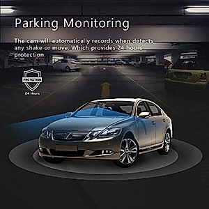 Innosinpo Dash Cam【2021 New Version】 1080P FHD DVR Car Dashboard Camera Recorder 3" LCD Screen 170° Wide Angle, Super Night Vision, G-Sensor, WDR, Parking Monitor, Loop Recording, Motion Detection