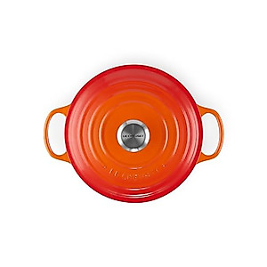 Le Creuset Enameled Cast Iron Signature Sauteuse Oven, 3.5 qt., Flame