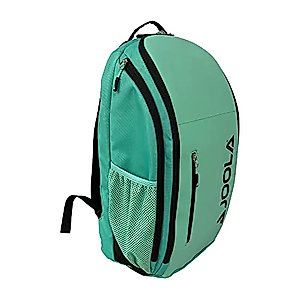 JOOLA Vision II Pickleball Bag - Teal Backpack Holds 8 Pickleball Paddles Plus Side Pockets For Pickleball Balls - Separate Ventilated Compartment for Shoes, Interior & Exterior Accessory Pockets