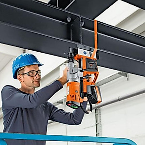 Fein AJMU 137 PMQW Universal Magnetic Cordless Core Drill with 3/4" Straight Shank - 18 V, Brushless Motor, 130-520 RPM, MT 2 Mount - 71700261090