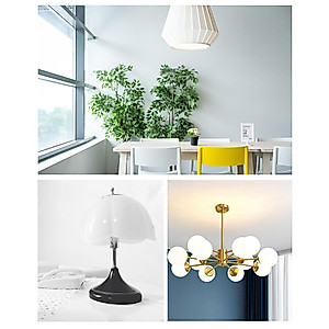 ANYPOWK 8W LED Corn Light Bulb - Equivalent 60W Incandescent, 800LM, E26 Base Daylight 6500K Non-Dimmable, 4-Pack