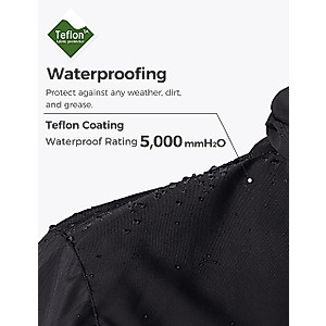 wantdo Women's Warm Winter Snow Coat 3-in-1 Interchange Ski Jacket with Hood Black XL