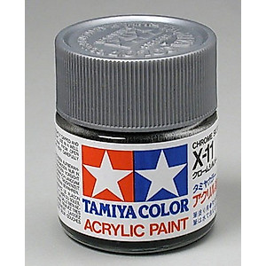 Tamiya 81011 Acrylic Chrome Silver