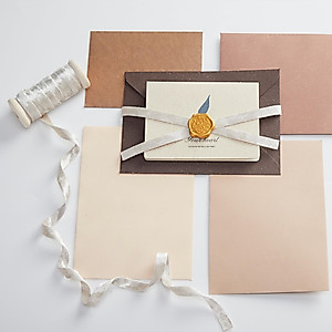 Keypan Ivory White Velvet Ribbon Double-Sided Handmade Glossy Fabric Trim Wooden Spool Thin Ribbons for Christmas Tree Gift Wrapping Crafts Wedding Flower Bouquet 3/8 inch x 5YD 3 Rolls