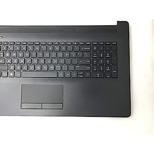 Replacement for HP Pavilion17BY 17-by 17CA 17-CA Laptop Upper Case Palmrest Keyboard Touchpad Assembly Part L48409-001 6070B1546701