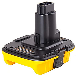 Lilocaja Replacement for Dewalt 18V to 20V Battery Adapter DCA1820 for Dewalt 18V Tools, Convert Dewalt 20V Battery DCB203 DCB205 to Dewalt 18V XRP NiCd NiMh Battery DC9098 DC9096