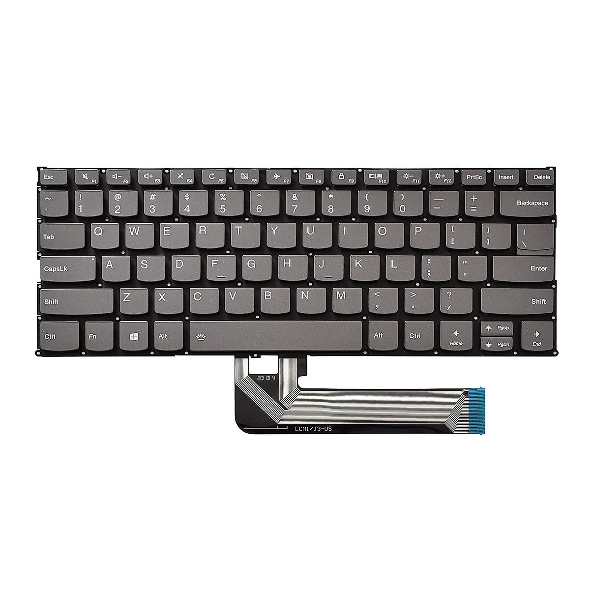 SUNMALL Keyboard Replacement Compatible with Yoga 730-13IKB 730-13IWL 730-15IKB 730-15IWL,Yoga 530-14IKB, Flex 6-14ARR Flex 6-14IKB Series Laptop with Backlight US Layout