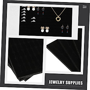 BESTOYARD 6 Pcs Box Jewelry Sponge Pad Floral Tape Earrings Jewelry Tray Inserts Sponge Cushion Jewelry Sponge Holder Earring Insert Holder Coquette Earring Sponge Holder Jewelry Box Support