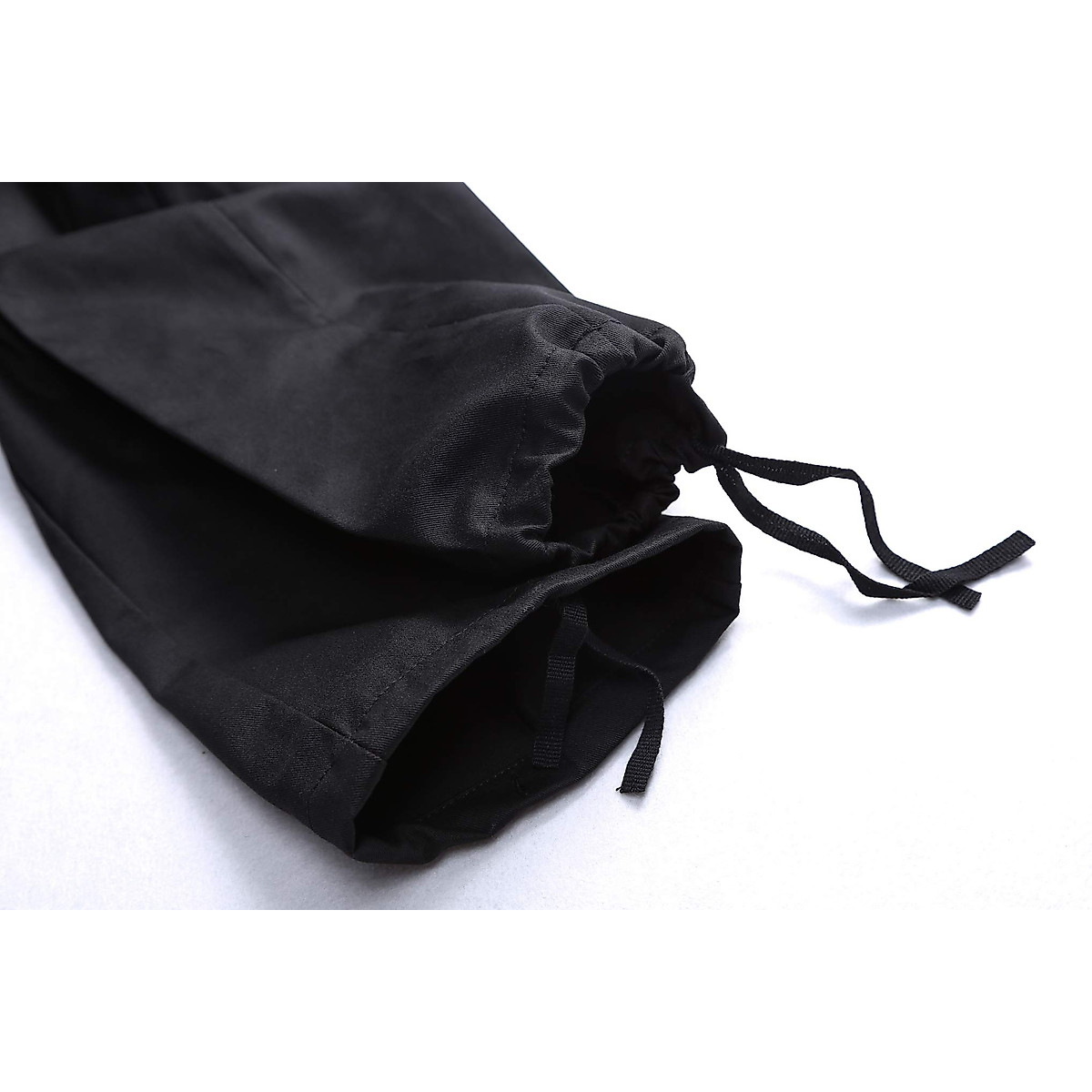 BACKBONE Boys Girls Kids Combat Army Ranger Camping Outdoor camo Cargo Pants Trousers (Size L = Waist 28", Black)