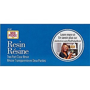 Mod Podge 16 fl oz Hardener 2-Part Supplies Pack, Perfect Kits and Silicone Molds for Epoxy Resin Projects, 25264, Clear