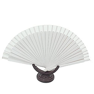 ONILA Folding Hand Fan Folding Fans Dance Wedding Party Lace Fans Plastic Silk Folding Hand Held Fan Home Decoration Handmade Fan Handheld Fans (Color : 5)