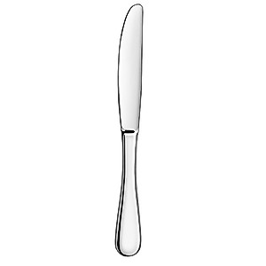 Artaste 59335 Rain 18/10 Stainless Steel Dinner Knife, 9.15-Inch, Set of 12, Silver