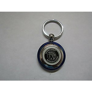 1963 1964 1965 1969 1970 2003 2004 MARAUDER LOGO ROUND PLASTIC KEYCHAIN - BLUE