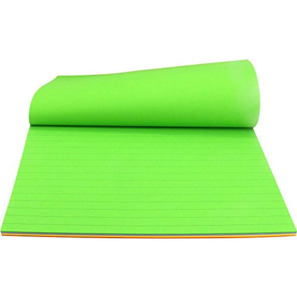 4A Super Sticky,6 x 8 Inches,Extra Bright Color Assorted,Lined,Self-Stick Notes,50 Sheets/Pad,4 Pads/Pack,200 Sheets/Pack,4A 608S-Lx4