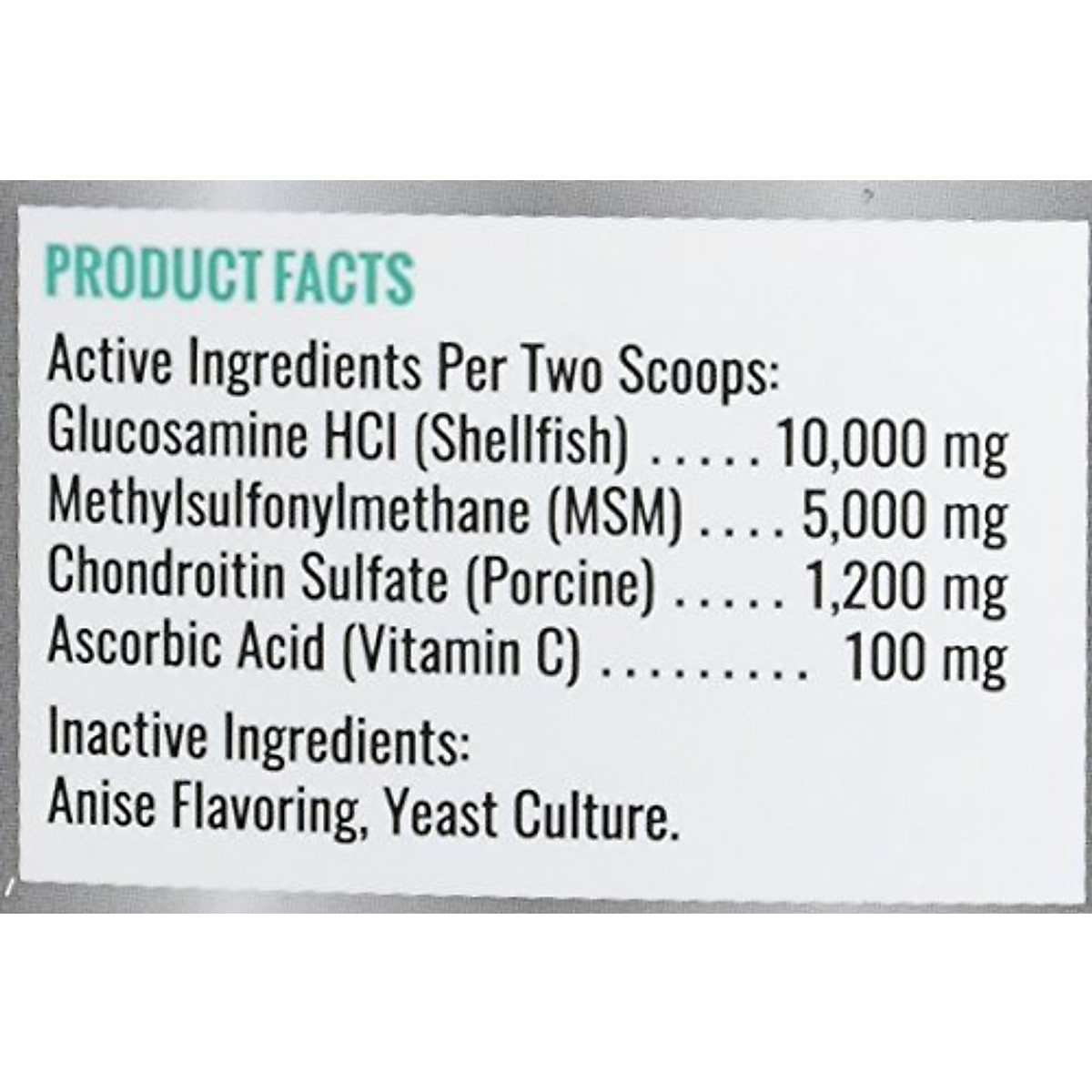 Manna Pro Sho-Flex Supplement for Horses | Formulated with MSM, Glucosamine, and Chondroitin | 5 Pounds