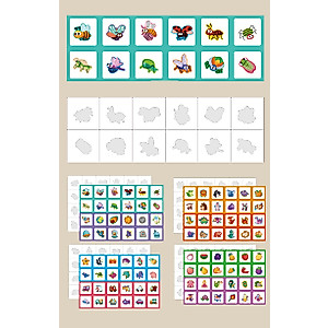 JAQI Montessori Educational Wooden Threading Stringing Toys Dinosaurs Traffic Space Insects Animals Fruits Lacing Beads Preschool Learning Toys for Toddler for Boys Girls (Traffic)