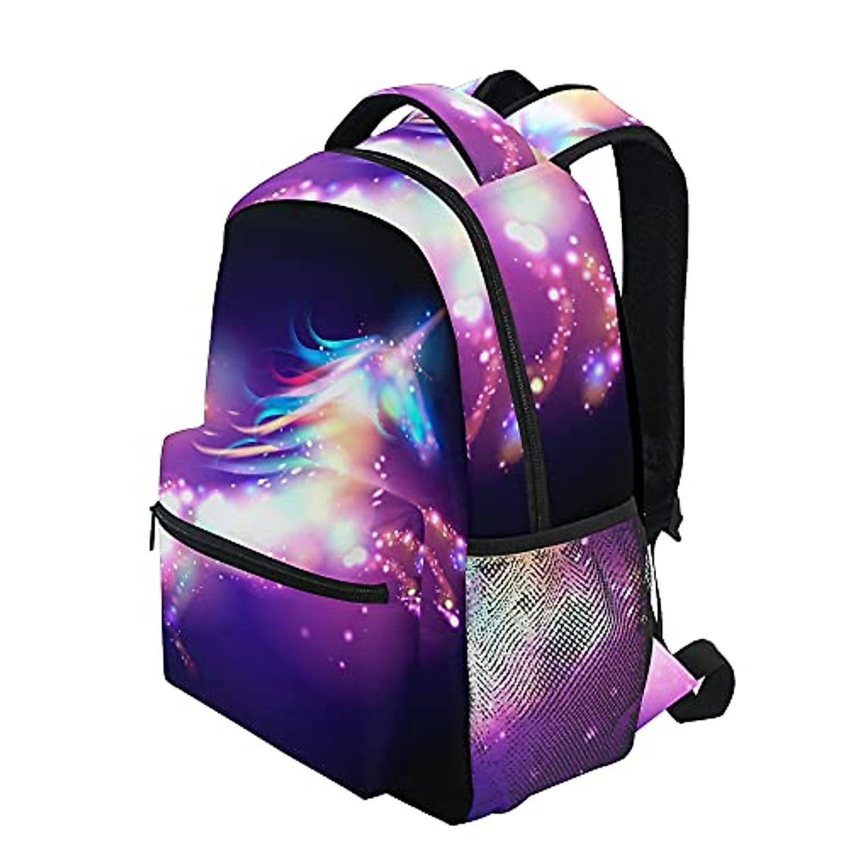 MNSRUU Unicorn Backpacks for Boys and Girls Kids Unicorn School Bookbag Lightweight Travel Bag with Adjustable Strap