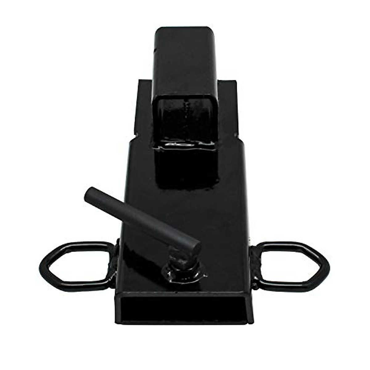 Extreme Max 5001.1373 Clamp-On Forklift Fork Hitch Receiver Adapter - 2", Black