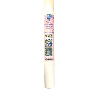 Pellon Sew-in Featherweight Non-Woven Interfacing-White 20"X2yd