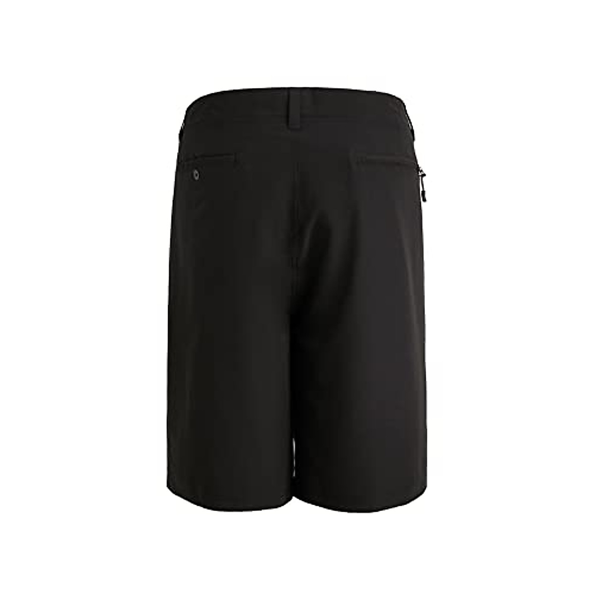 Men's Union Amphibian Hybrid Shorts 21 Inch Summer Quick Dry Lightweight Chino Short Golf Athletic Workout Zipper Wareing with Pockets，Black 30