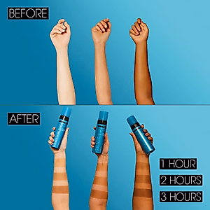 St.Tropez Self Tan Express Mousse, Fast Acting Fake Tan, Develops in 1-3 Hours, Streak-Free Finish, Vegan, Natural & Cruelty Free, 3.4 Fl Oz