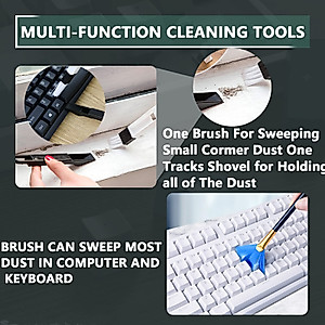 Keyboard Cleaner kit,Computer Cleaning kit,Mechanical Keyboard Cleaning kit,Anti-Static Brush,Small Cleaning Brush, Cleaning kit Compatible Laptop/PC/Computer/Keyboard/Laptop/Camera/Phone/Earbud