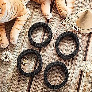 8 Pieces Pet Fountain Filter Pet Water Round Filter Foam for Cat Drink Fountain Cat Water Sponge Filter Cat Fountain Filter Sponge Replacement for 2.5 L/84 oz 2.2 L/ 74 oz Stainless Steel Cat Fountain