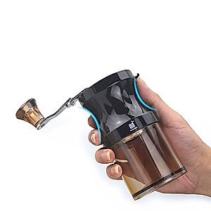 Cabilock Portable Espresso Machine Coffee Bean Coffe Bean Grinders Portable Coffee Maker Espresso Ground Coffee moledor de Cafe en Grano Portable Crank Mill Coffee Mill Manual Mini