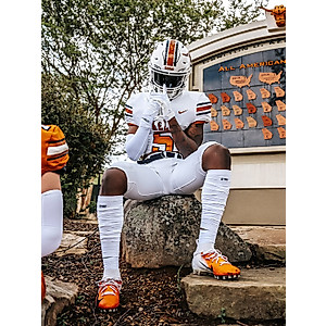 Nxtrnd Football Leg Sleeves, Calf Sleeves for Men & Boys, Sold as a Pair (White, Youth)