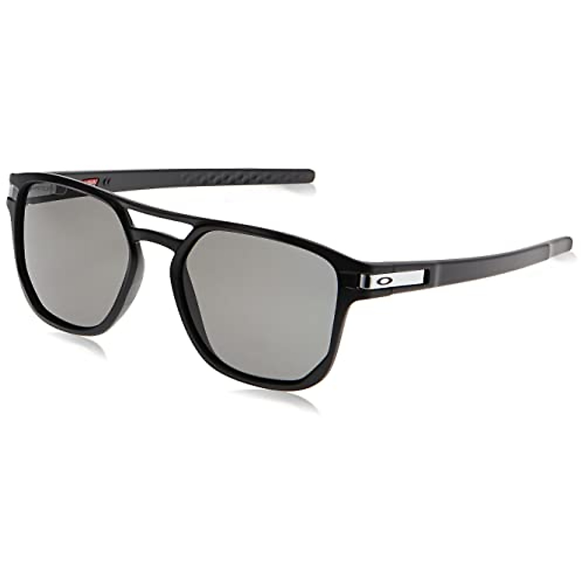 Oakley Men's OO9436 Latch Beta Square Sunglasses, Matte Black/Prizm Grey, 54 mm