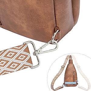 CLUCI Crossbody Bags for Women, Sling Bag for Women, Cross Body Bag for Woman, Crossbody Bag, Leather Sling Backpack, Sling Bag Travel Hiking Cycling