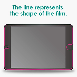 ELECOM-Japan Brand- Screen Protector/Compatible with iPad mini5 and iPad mini4/ Anto-Fingerprint/High Resolution/Anti-Glare/TB-A19SFLFAHD