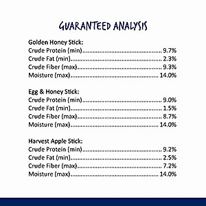 Vitakraft Crunch Sticks Parakeet Treat - Honey, Egg, and Apple- Pet Bird Treat Toy - Multi Variety Pack of 12 Sticks…