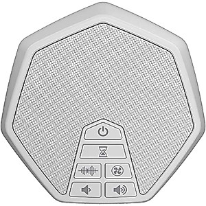 LectroFan EVO Guaranteed Non-Looping Sleep Sound Machine with 22 Unique Fan Noise Sounds, White Noise Machine for Sleeping Adult and Ocean Sounds, with Sleep Timer - White (Renewed)