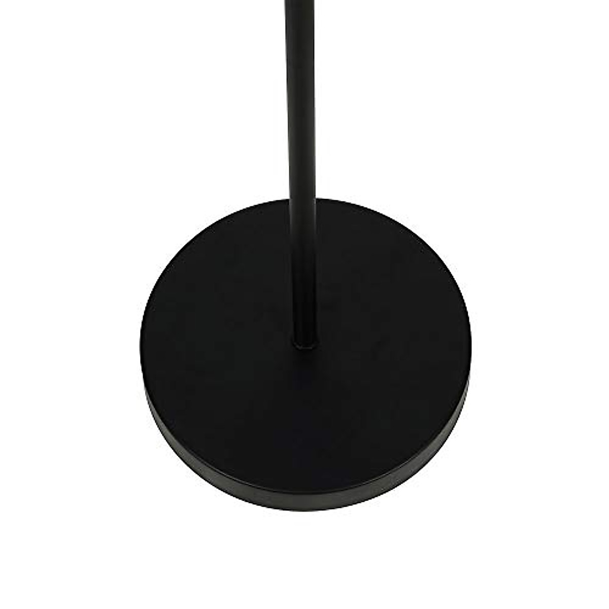 Amazon Brand – Ravenna Home Traditional Metal Torchiere Floor Lamp, LED Bulb Included, 71"H, Black