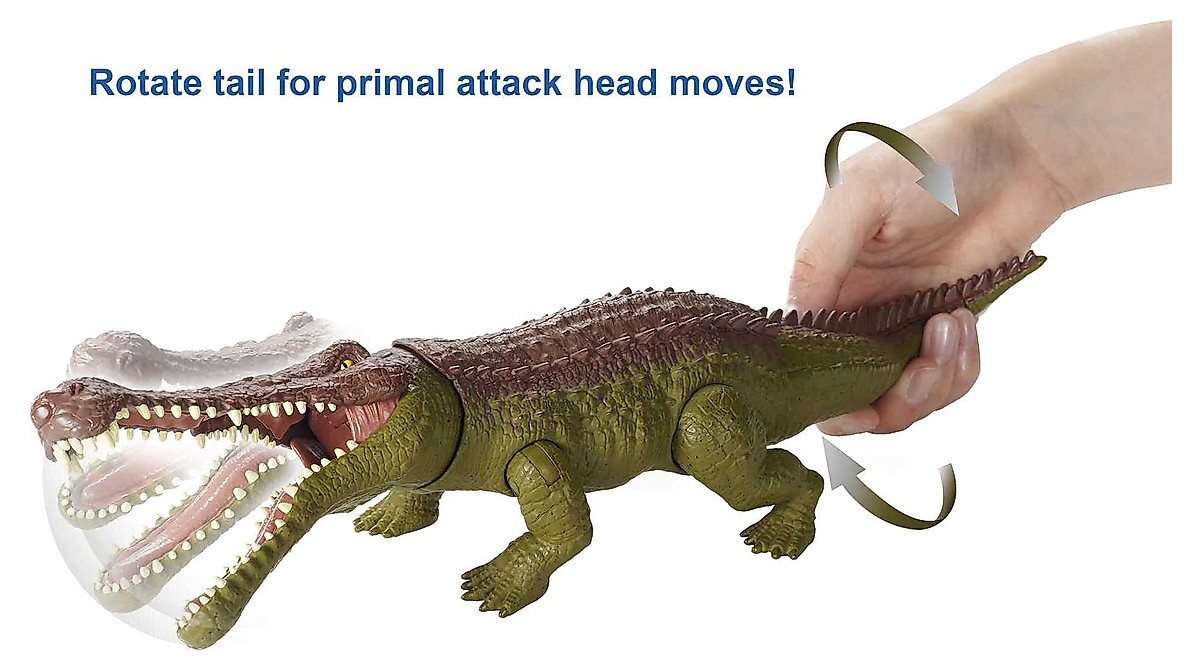 Mattel Jurassic World Sarcosuchus Action Figure