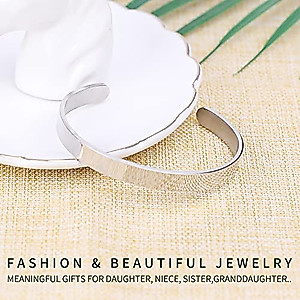 Christmas Stocking Stuffers Bracelet for Women Teen Girls Trendy Stuff Things for Teen Girls College Graduation Gifts for Her Girls 2023 High School Easter Basket Stuffers Birthday Easter Gifts for Teenage Daughter Granddaughter Niece Cute Brave Jewelry