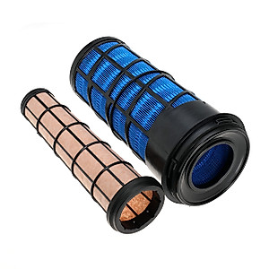 Inner and Outer Air Filter Kit Replace RE282286 RE282287 for John Deere 318D 319D 320D 323D 5045D 5045E 5050E 5055E 5060E 5065E 5075E 5075EF 5055E