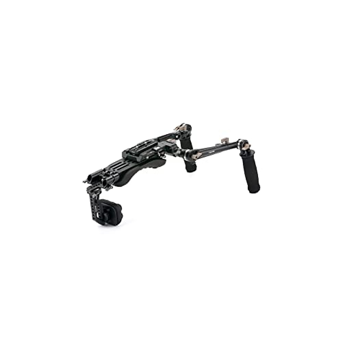 Tilta Lightweight Shoulder Rig | Compatible with DSLR, Mirrorless and Compact Cinema Cameras | TA-LSR-B