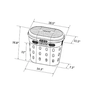 Vego Garden In-Ground Worm Composter Outdoor Farm Compost Bin 8 Gallons BPA-Free Composting System for Raised Garden Beds