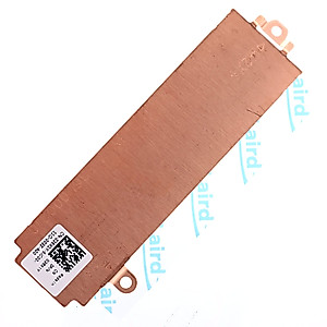 Deal4GO M.2 2280 SSD Heatsink Thermal Shield 26X1Y 026X1Y w/Support Bracket X8MY9 0X8MY9 for Dell G15 5510 5511 5515 5520 5521 5525
